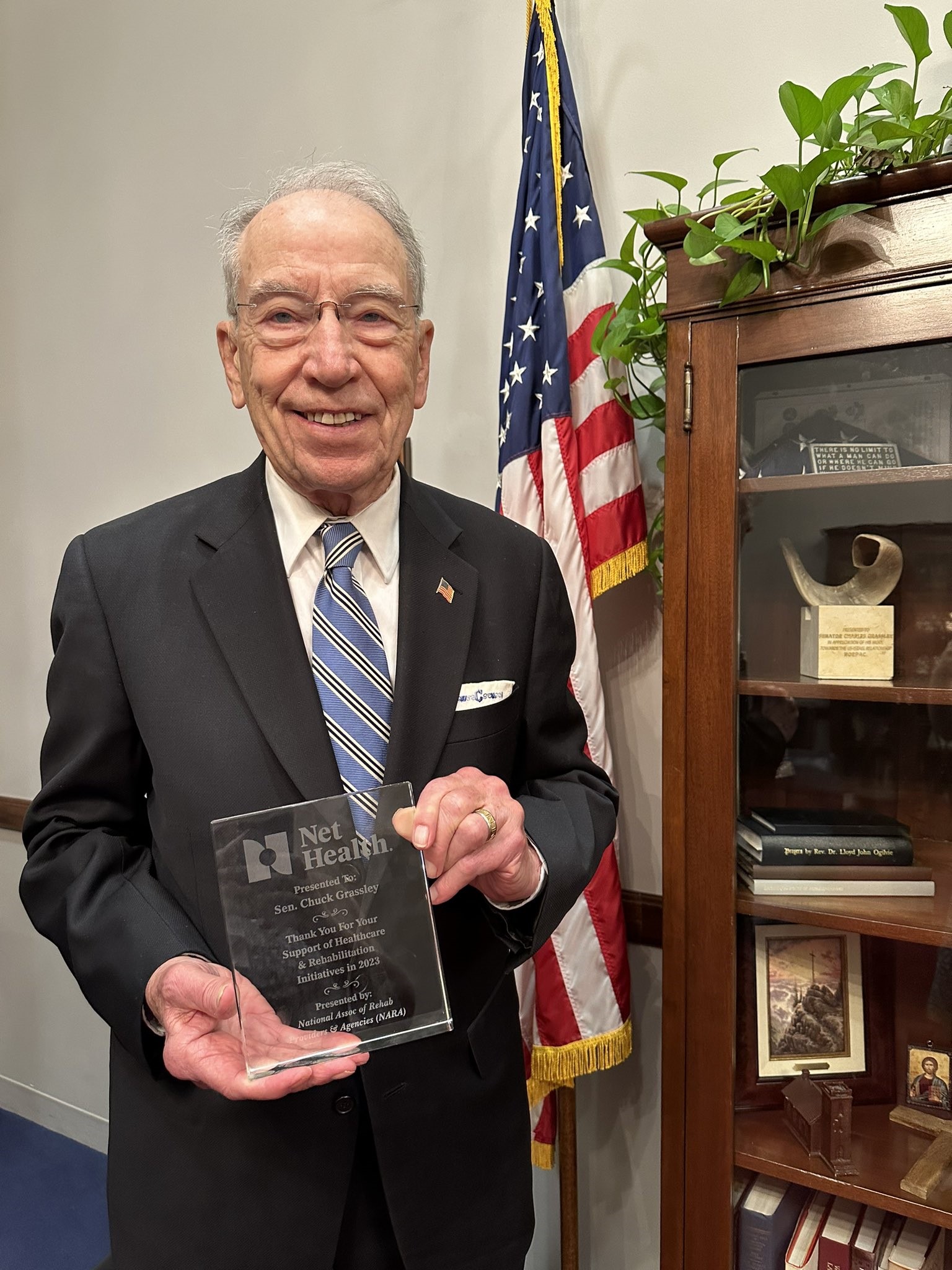 Grassley Recognized As Key Legislator For Telehealth Flexibilities grassley-recognized-as-key-legislator-for-telehealth-flexibilities
